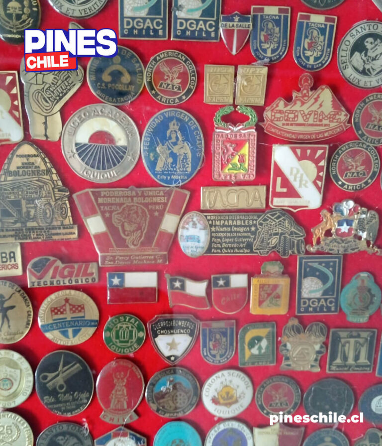 Pines metalicos personalizados