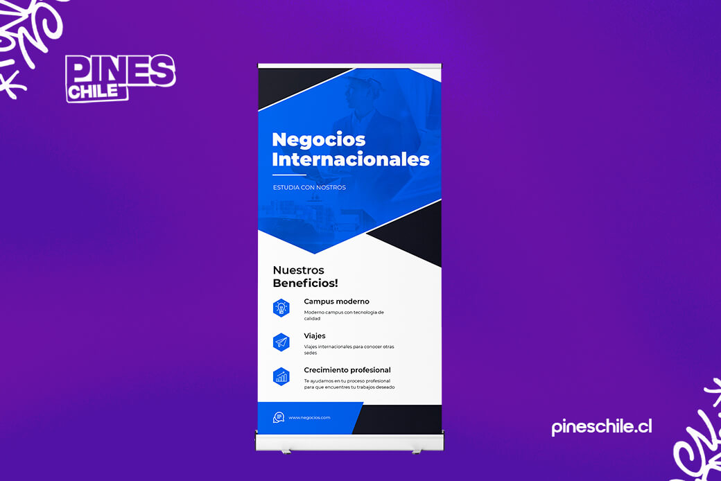 Pendón Roller y Publicitario: Para Empresas y Eventos